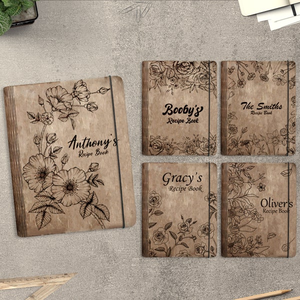 Wooden Book Cover - Etsy
