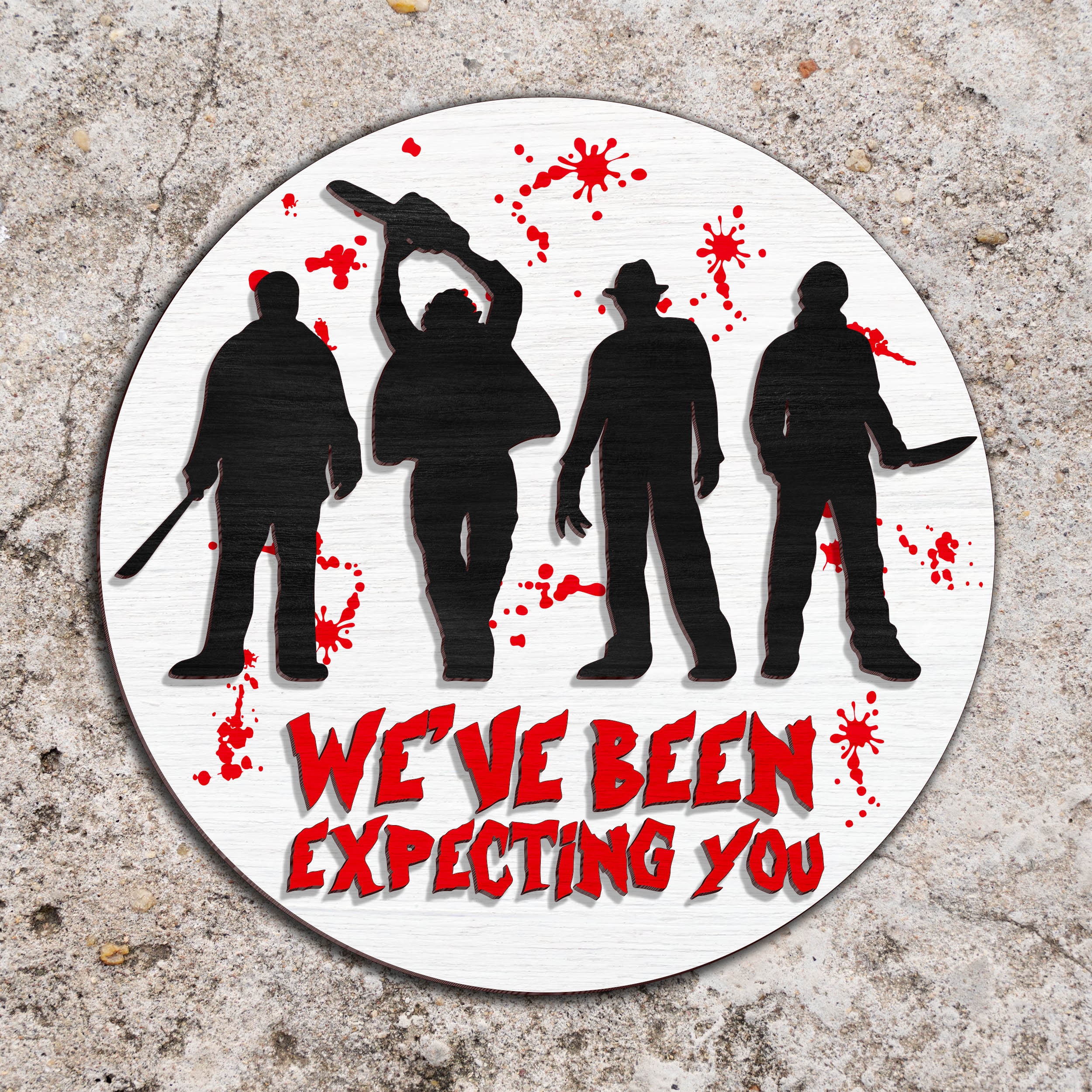 Bundle 22 Welcome Horror Door Sign Svg Halloween Door Sign - Etsy