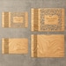 Personalized Wedding Photo Album Svg,wooden Guest Book Cover Laser Cut ...