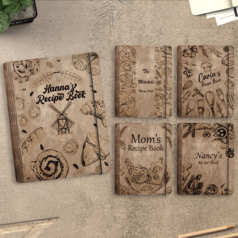 Wooden Book Cover - Etsy