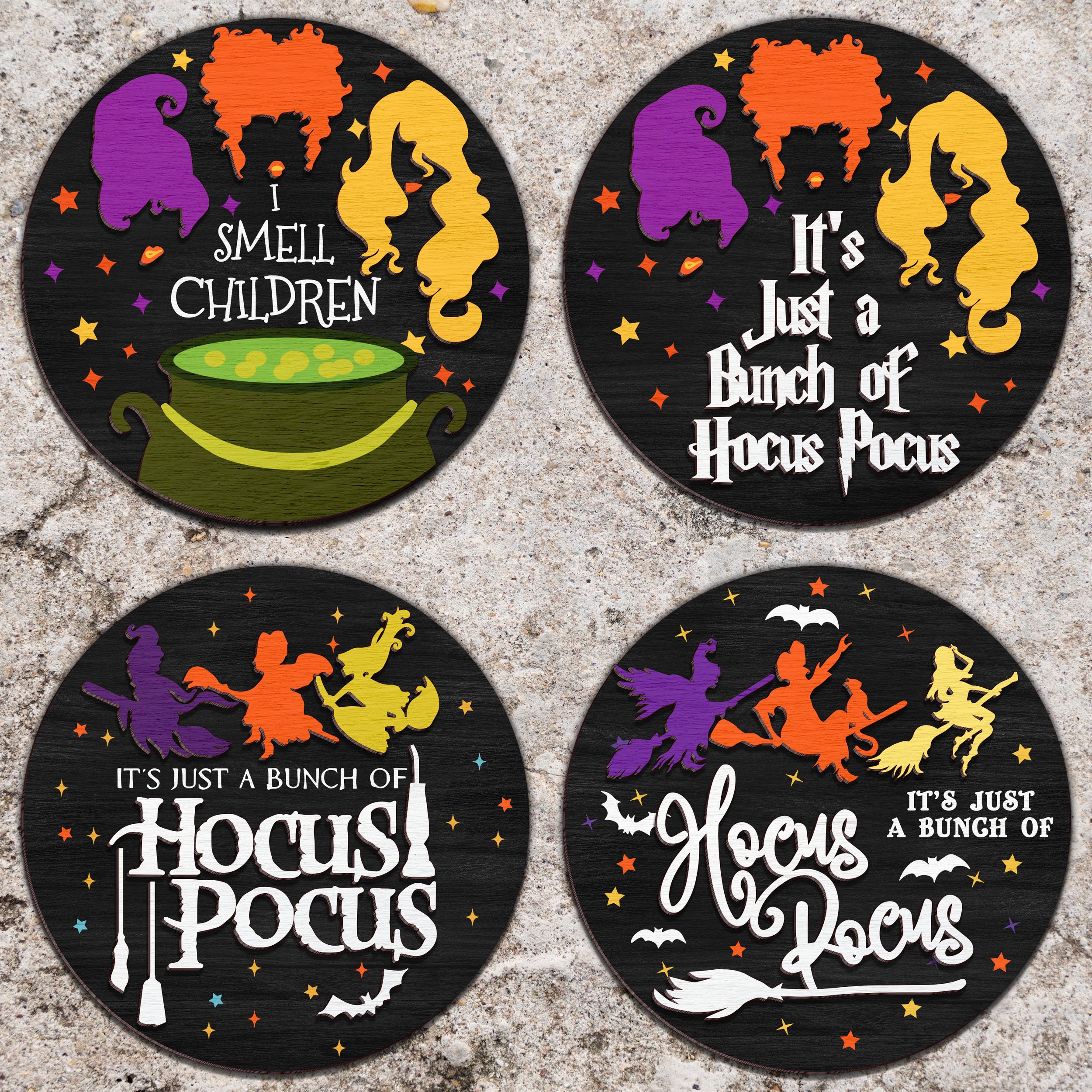 Welcome Halloween Witches Door Sign Svg Halloween Door Sign - Etsy