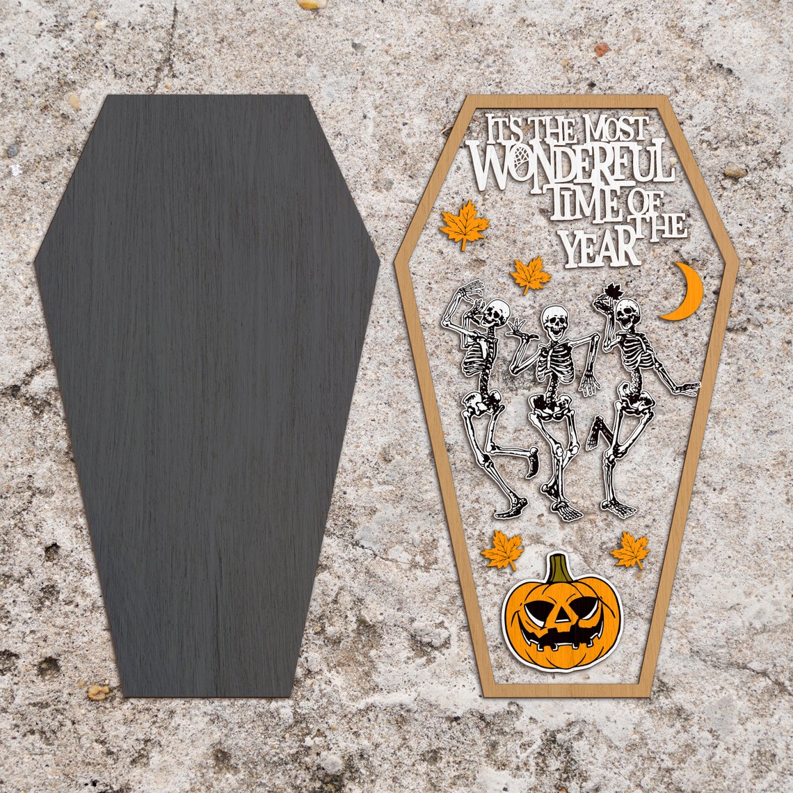 Halloween Dancing Skeleton Door Sign Svg Halloween Door Sign - Etsy