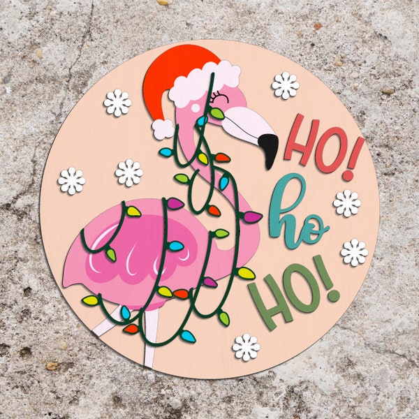 Flamingo Christmas - Etsy