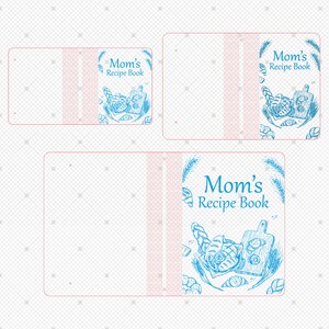 Personalized Recipe Book Cover Svg, Wooden Cookbook Recipes Laser Cut ...