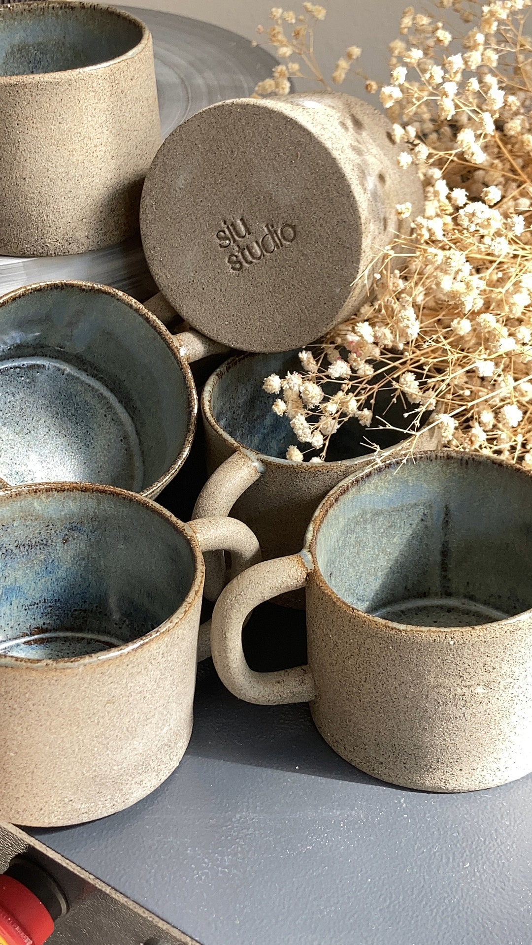 Ceramic Mug Handmade, Handmade Stoneware, Coffee Mug, Tea Mug, Pottery ...
