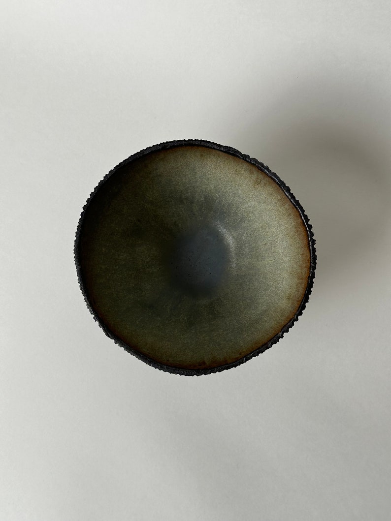 Japanese Style Ceramic Bowls / Black Ceramic / Gift / Handmade Ceramic ...