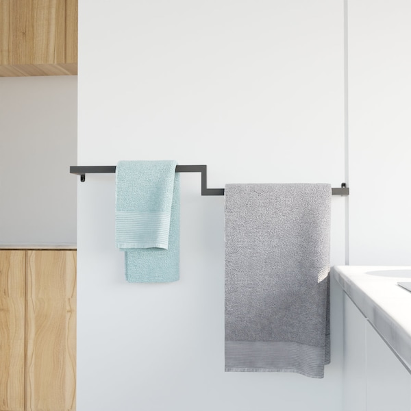 Ceiling Mounted Towel Rack - Etsy