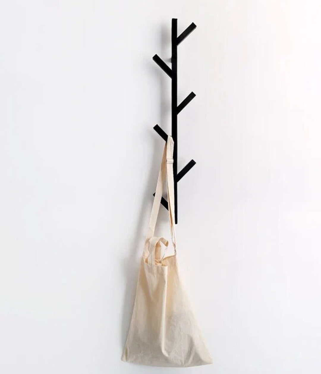 Wall Mounted Coat Rack, Boho Coat Rack, Wall Coat Rack, Clothes Rack ...