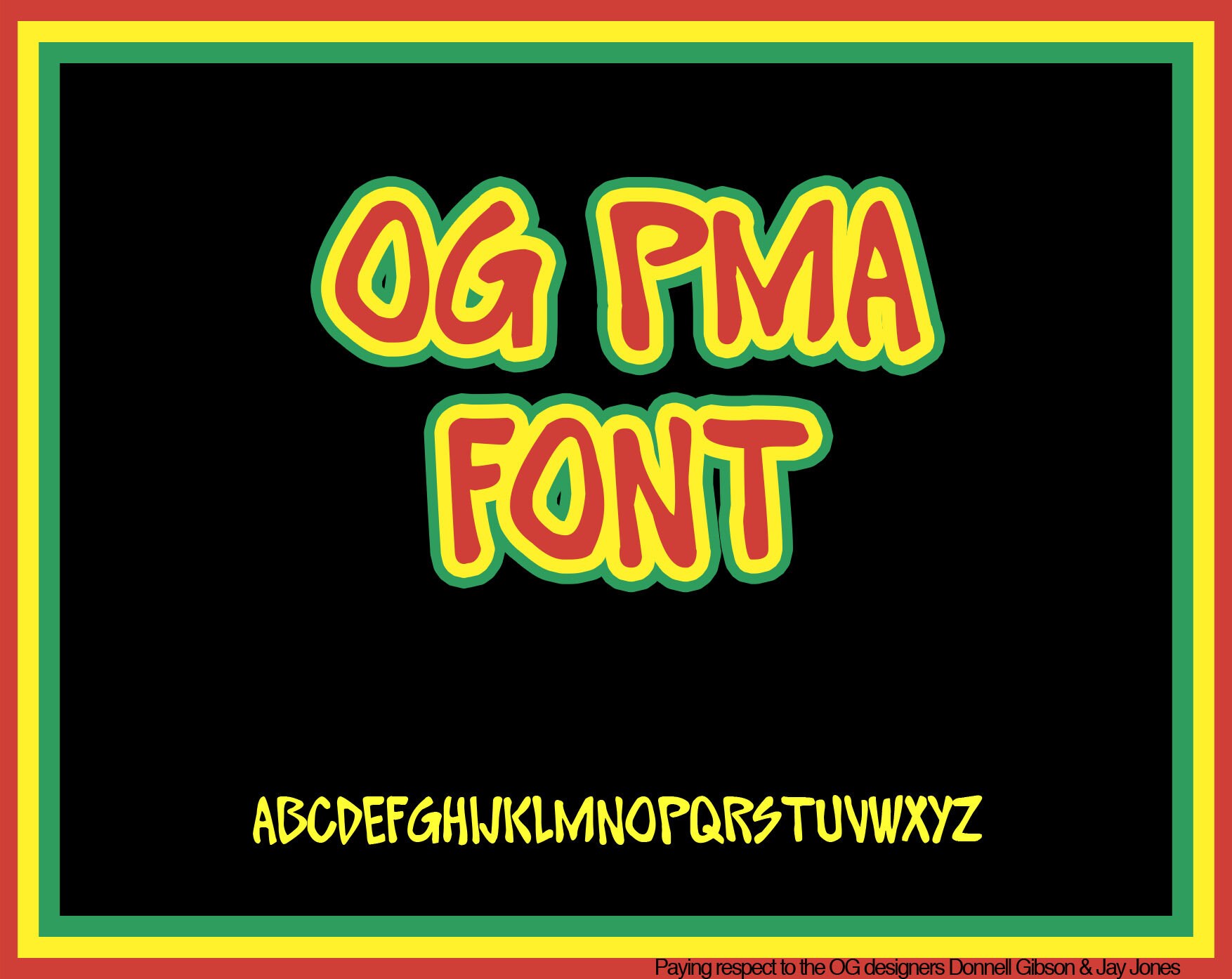 PMA Font / Fan Art Inspired by the Hardcore Punk Band - Etsy