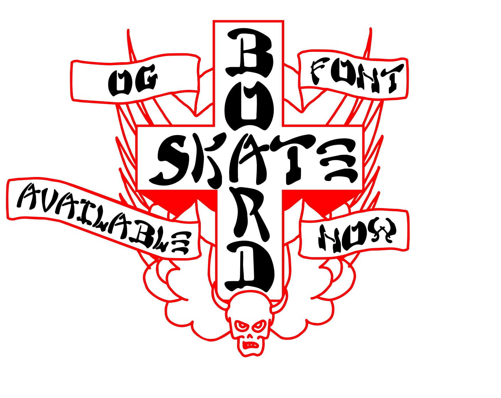 SKATEBOARD Font / Font Inspired by 70s Skateboard Community - Etsy