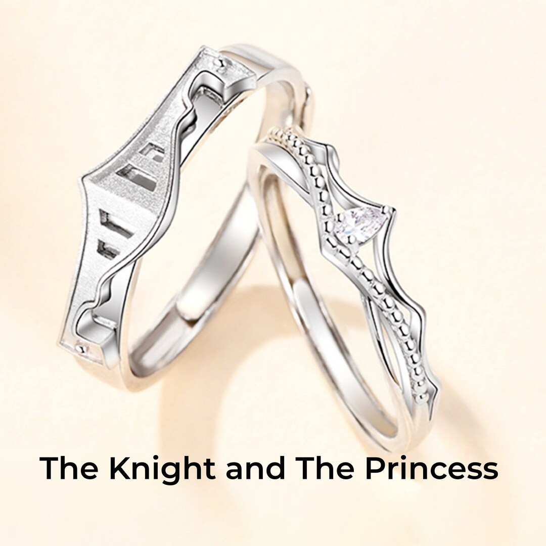 Couple Rings, Matching Rings, Ring Set, Wedding Bands, Adjustable Rings ...