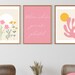 Danish Pastel Printable Set, Pink Danish Pastel Poster Set, Pink ...