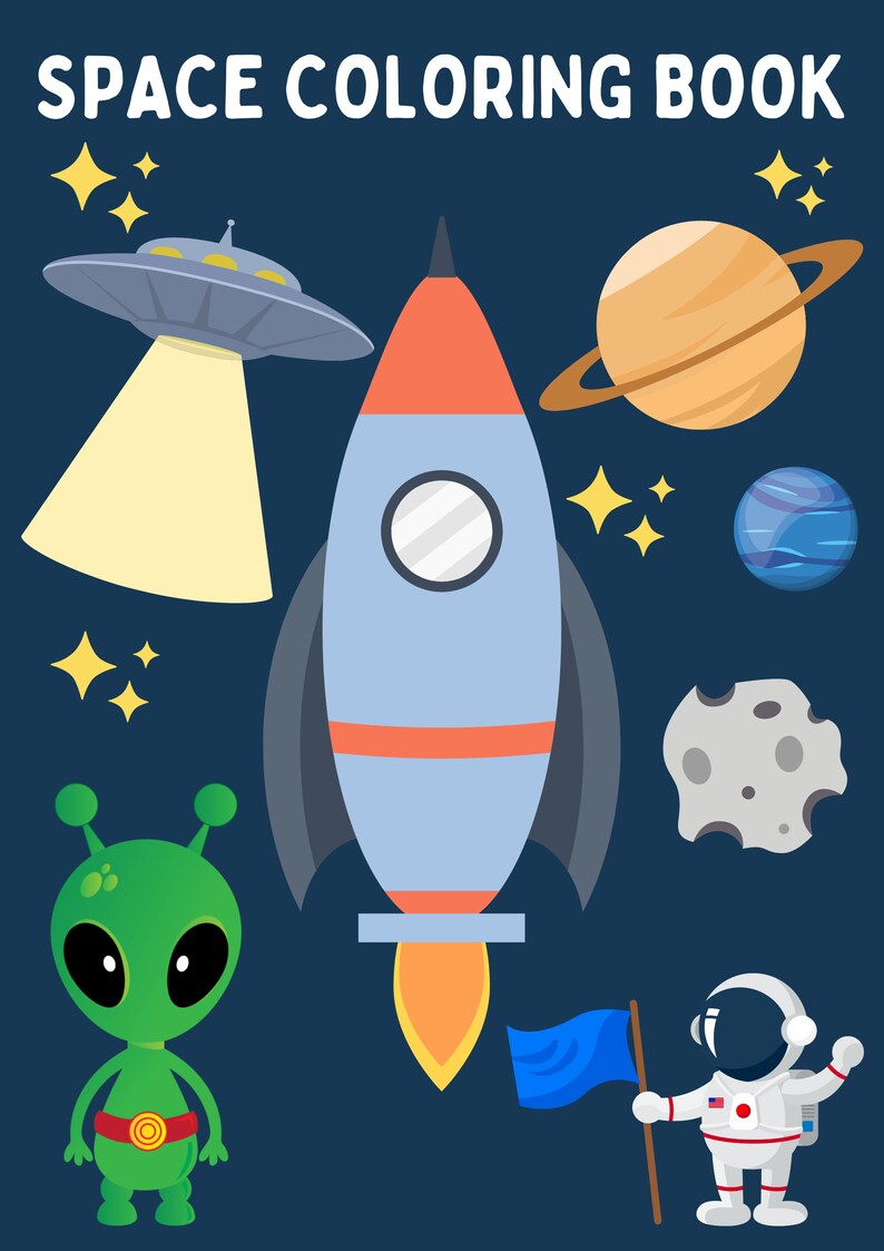 Space Coloring Pages, Kids Coloring Pages, Space Pdf, Coloring Pages ...