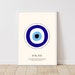 Evil Eye Printable, Evil Eye Poster, Evil Eye Print Protection, Evil ...