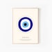 Evil Eye Printable, Evil Eye Poster, Evil Eye Print Protection, Evil Eye Print, Nazar Wall Art ...