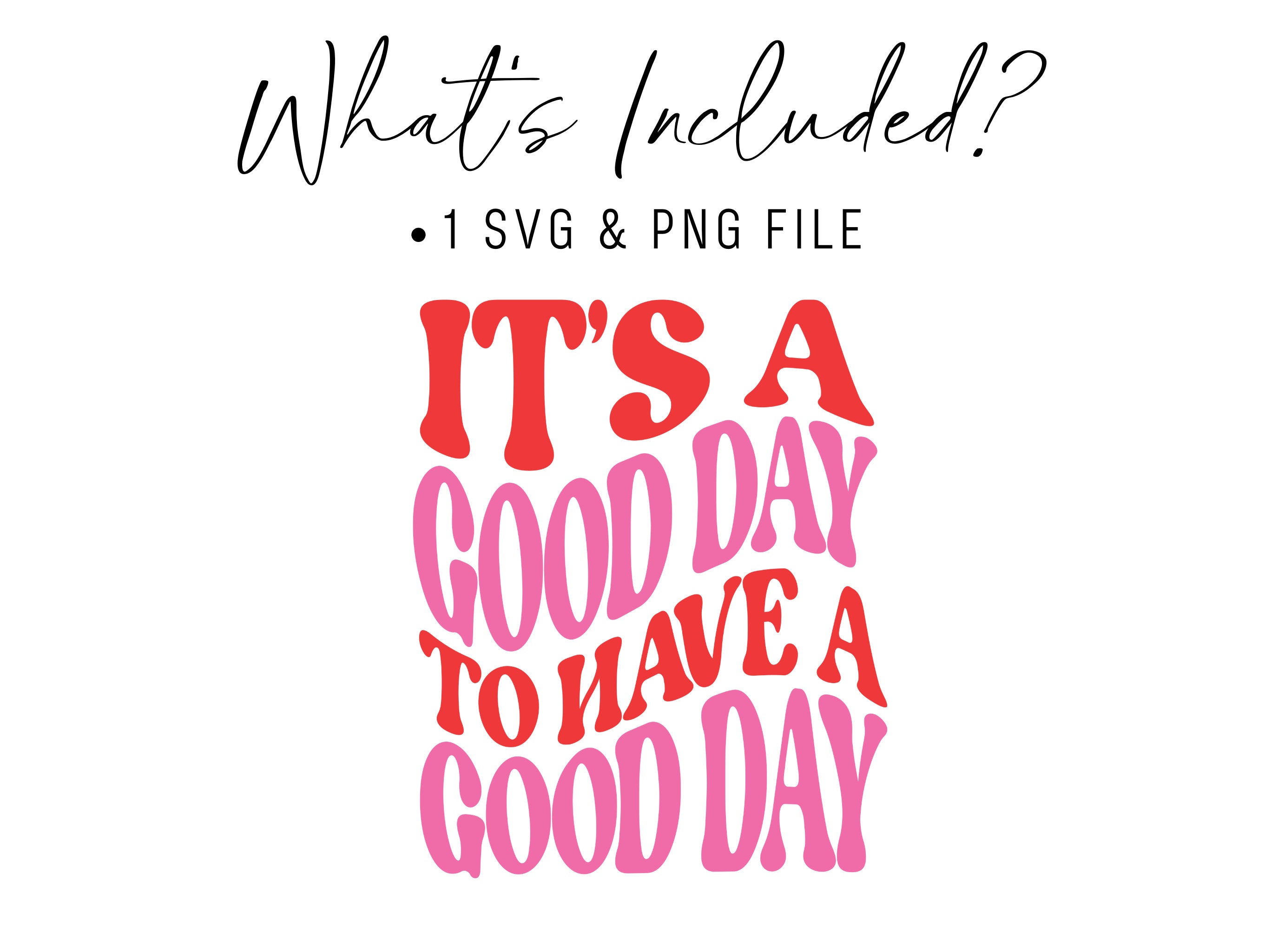 Preppy Aesthetic Svg, Its a Good Day to Have a Good Day, Retro ...