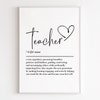 Printable 'teachers Are Superheroes' Teacher Art Digital Art Printable ...
