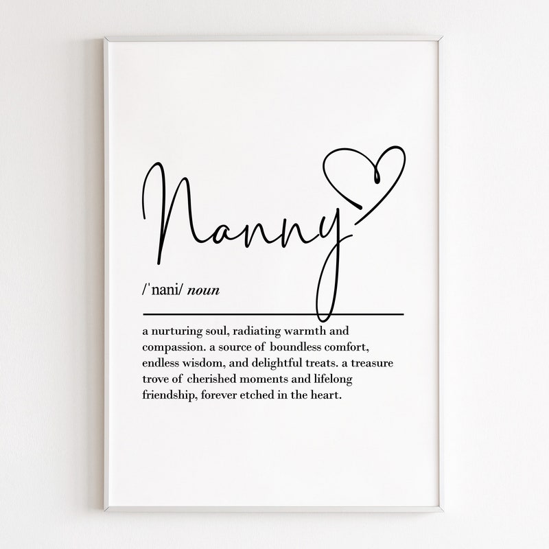 In Loving Memory Nanny - Etsy