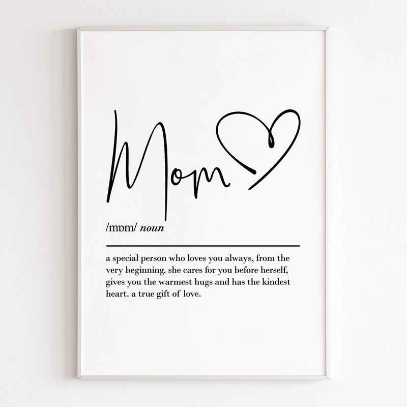 Mom Definition - Etsy