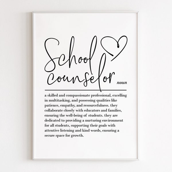 School Counselor - Etsy