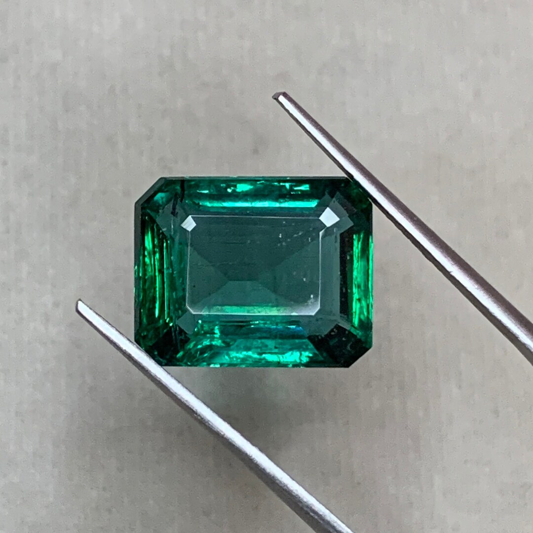 11.2 Ct Certified Emerald Cut Gemstone Loose for Wedding Ring,natural ...