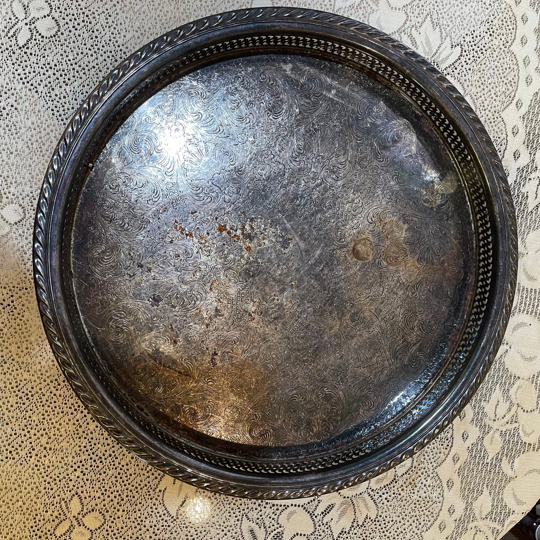 International Silver Company Silver Tray - Etsy
