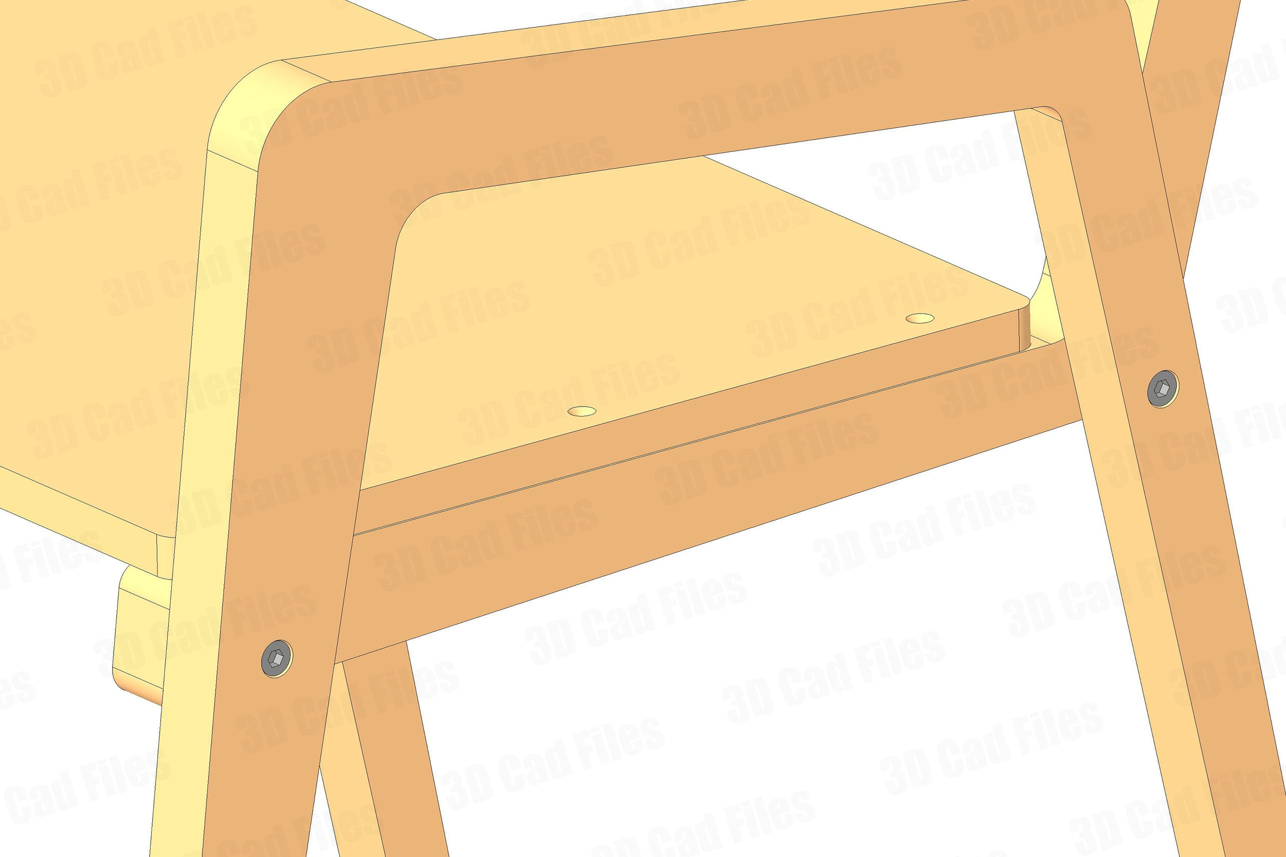 Chair Plans for Woodworking - CNC Plan - Chair Building Plan - DIY Step ...
