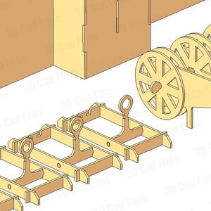 Big Castle Cutting Plan DIY DWG IGES - Etsy