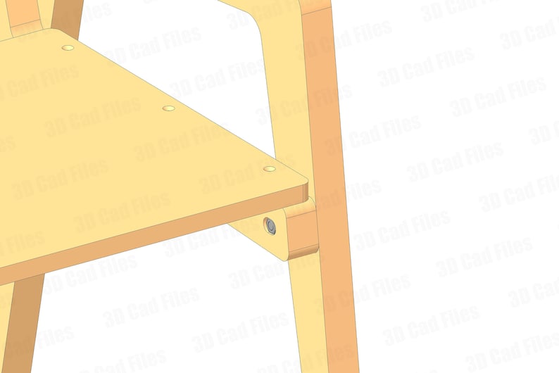 Chair Plans for Woodworking - CNC Plan - Chair Building Plan - DIY Step ...
