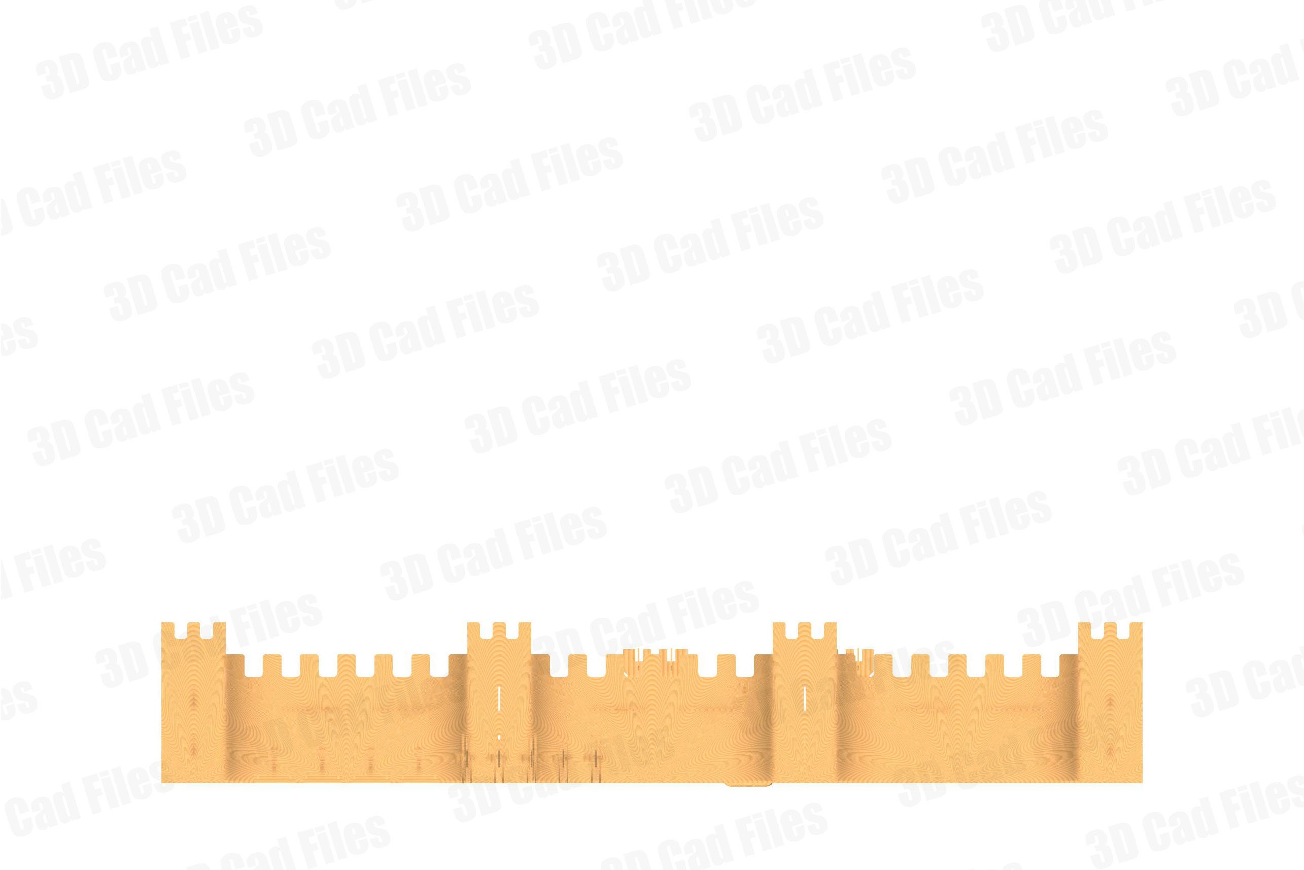 Big Castle Cutting Plan - DIY - DWG - IGES - Etsy