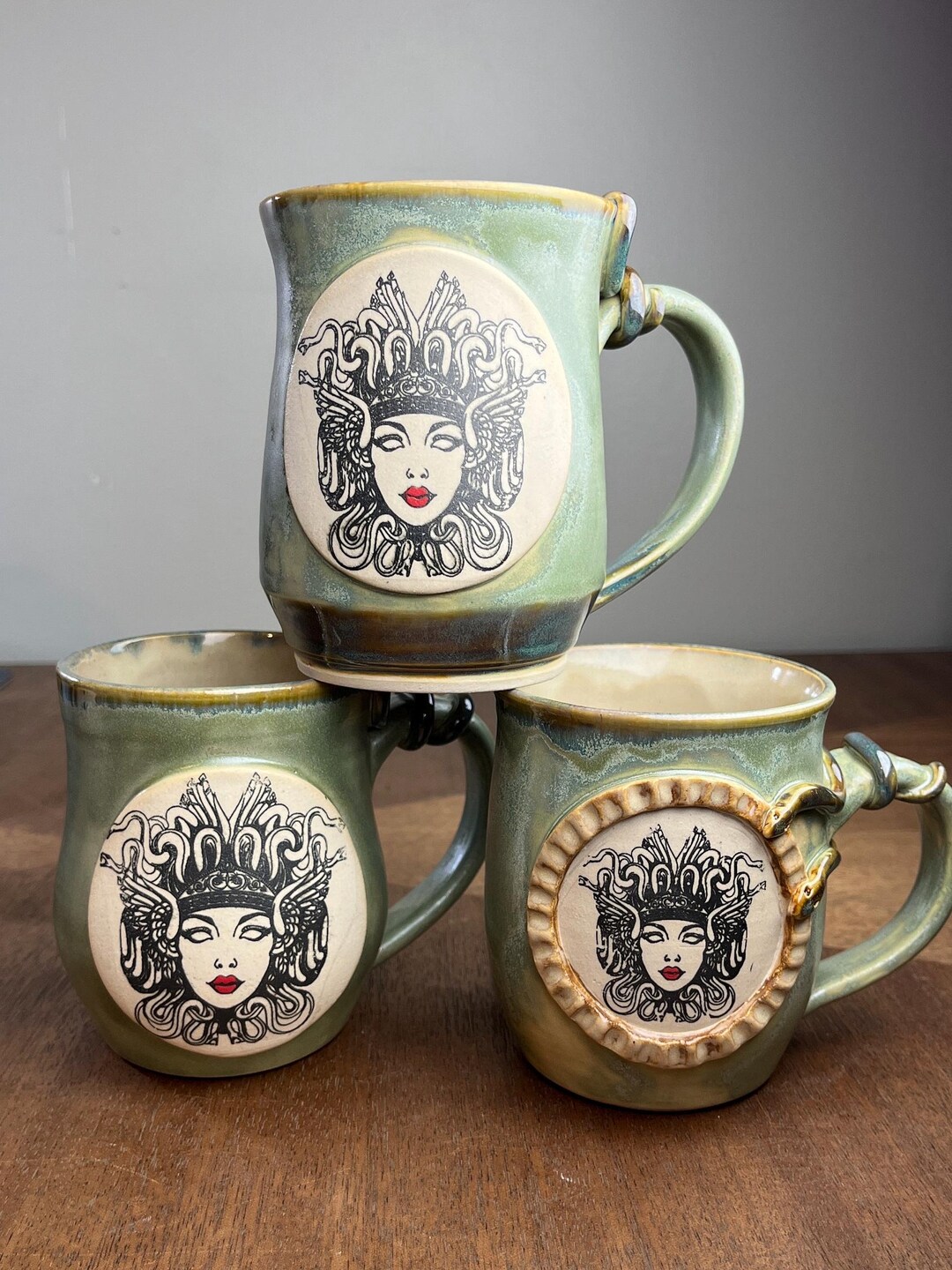 Unique Medusa Ceramic Coffee Mugs - Etsy
