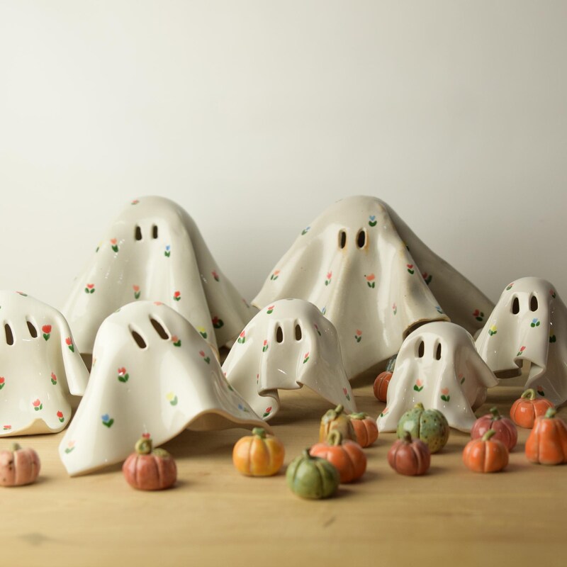 Ceramic Ghost - Etsy
