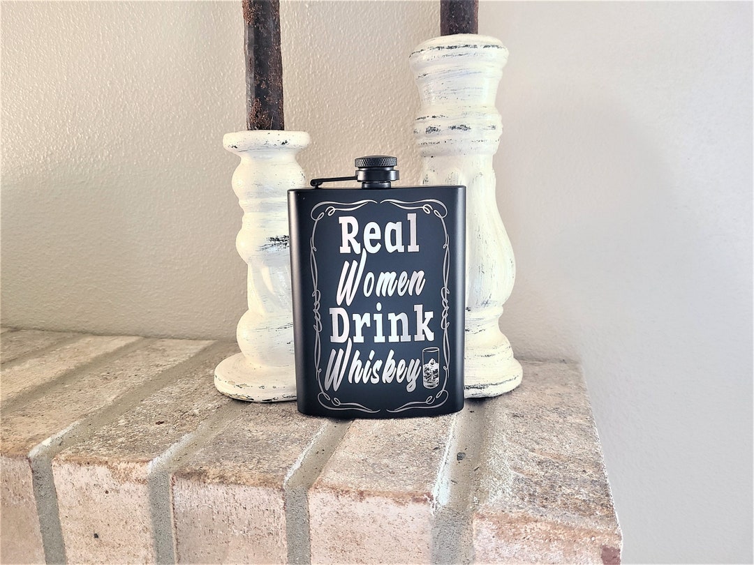 8 Oz Hip Flask Laser Engraved With Funny Saying Unique Item Gift for ...