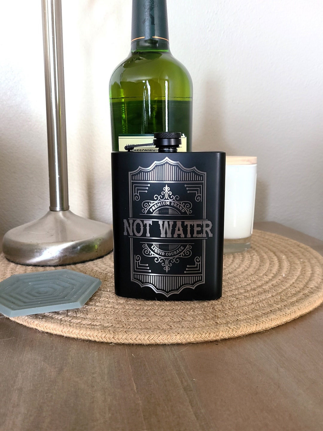 8 Oz Stainless Steel Funny Hip Flask Engraved Rude Whiskey - Etsy