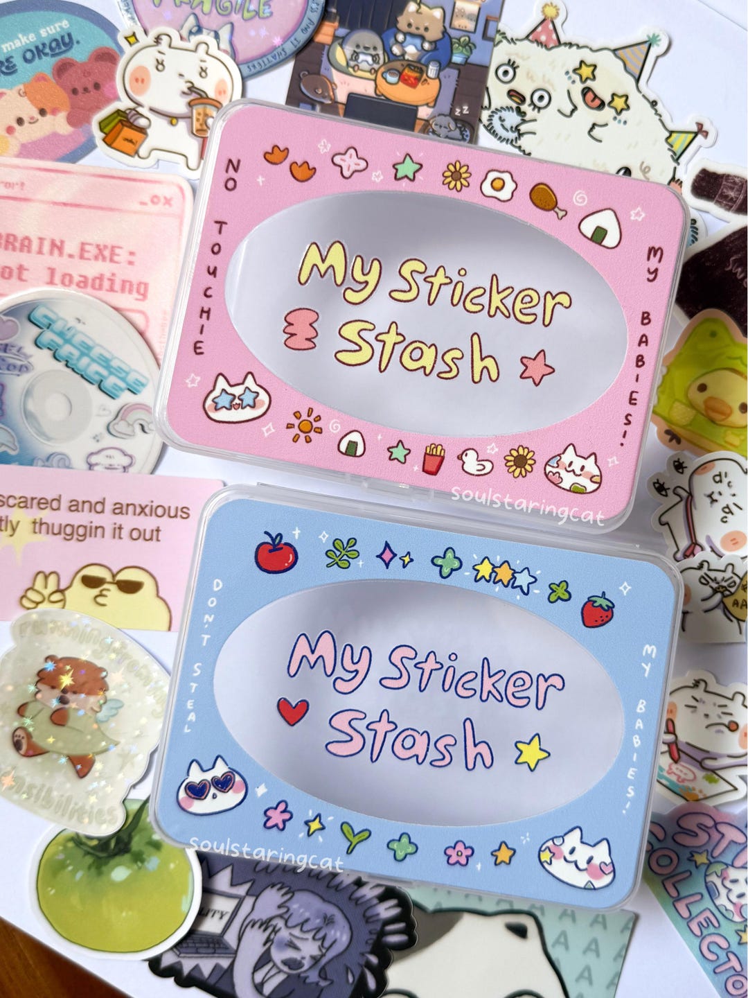 Sticker Stash Box | Trinkets | Collection | Cute Accessories - Etsy