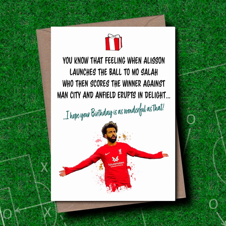 Liverpool FC Birthday Card Anfield Birthday Card Liverpool - Etsy UK