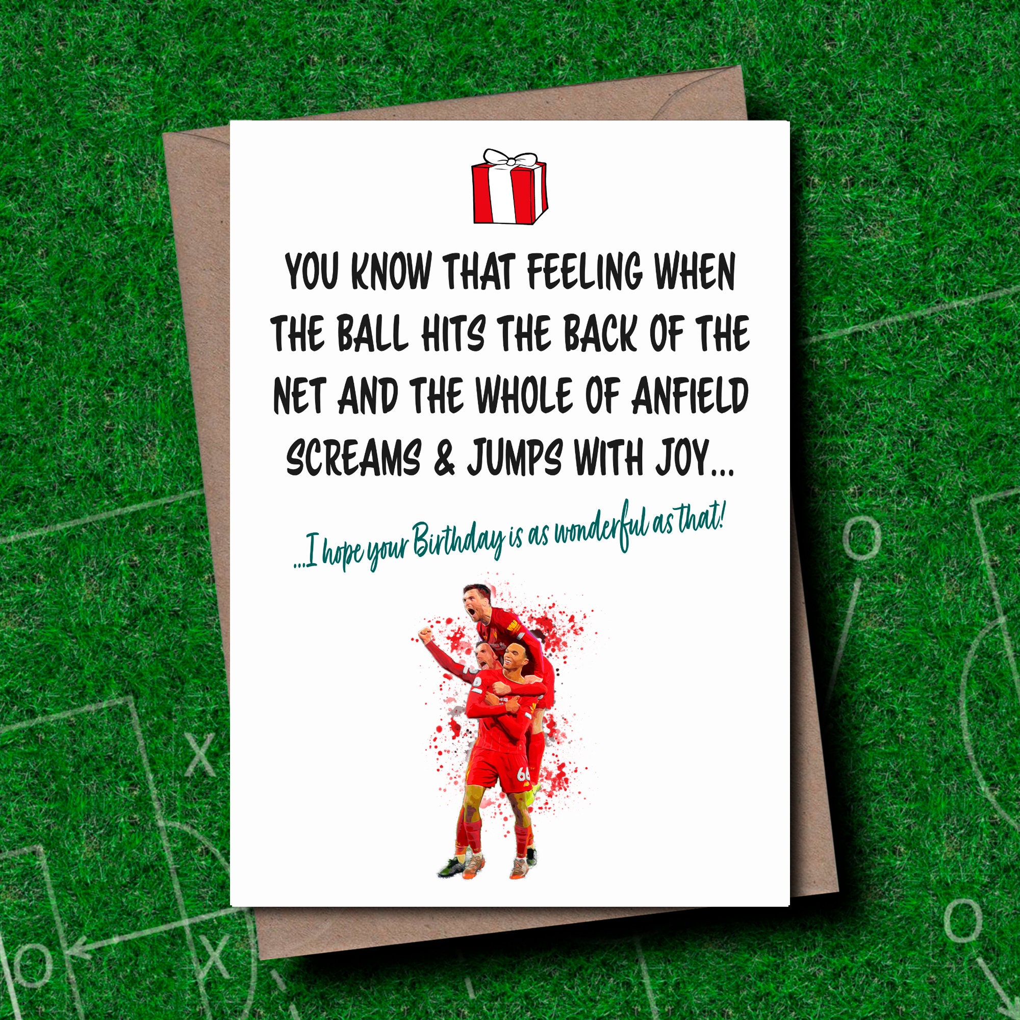 Liverpool FC Birthday Card Anfield Birthday Card Liverpool - Etsy UK