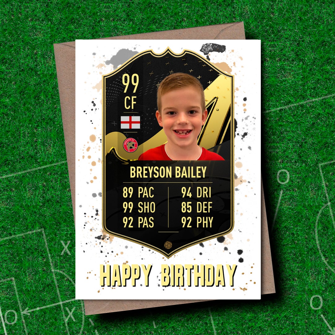 FIFA 23 Ultimate Team TOTW Card Fifa23 Birthday Card FIFA - Etsy France