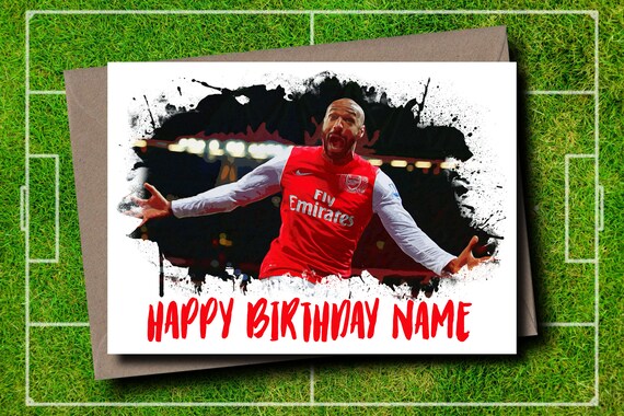 Arsenal FC Birthday Card Emirates Stadium Birthday Card - Etsy