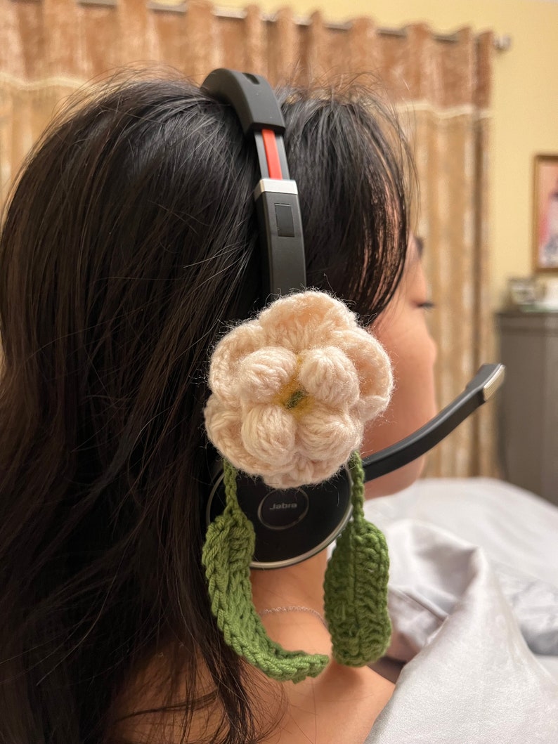Gardenia Headphone Attachments Pair, 100% Handmade, Unique Gifts and ...