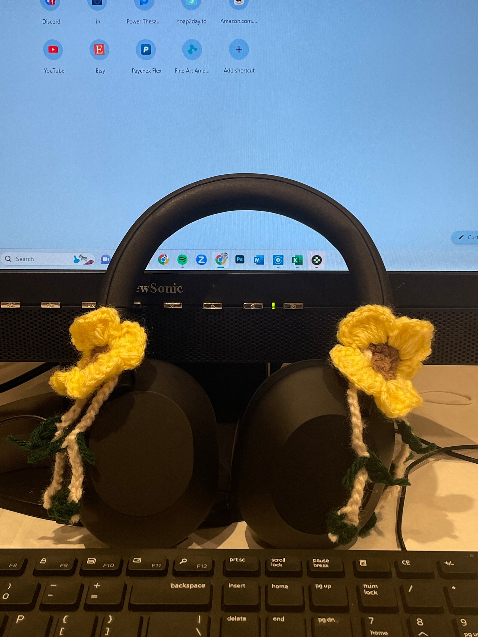 Buttercup Headphone Accessories Pair, 100% Handmade, Unique and Trendy ...