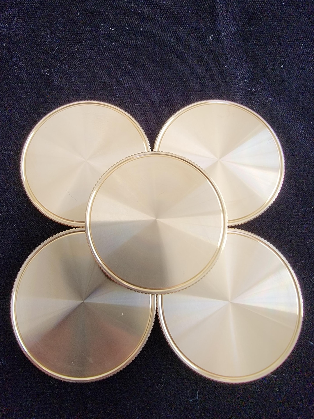 40mm X 3mm Premium Brass Coin Blanks - Etsy