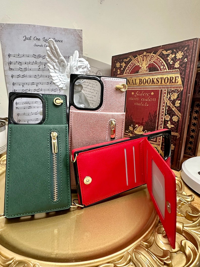 IPhone 12,13,14,PRO,PROMAX,PLUS Cardholder Phonecase With Adjustable ...