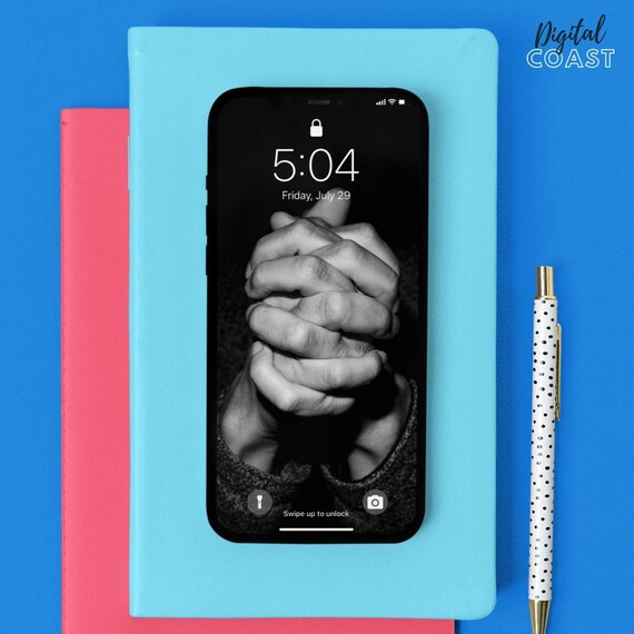 Praying Hands Phone Background Wallpaper - Etsy