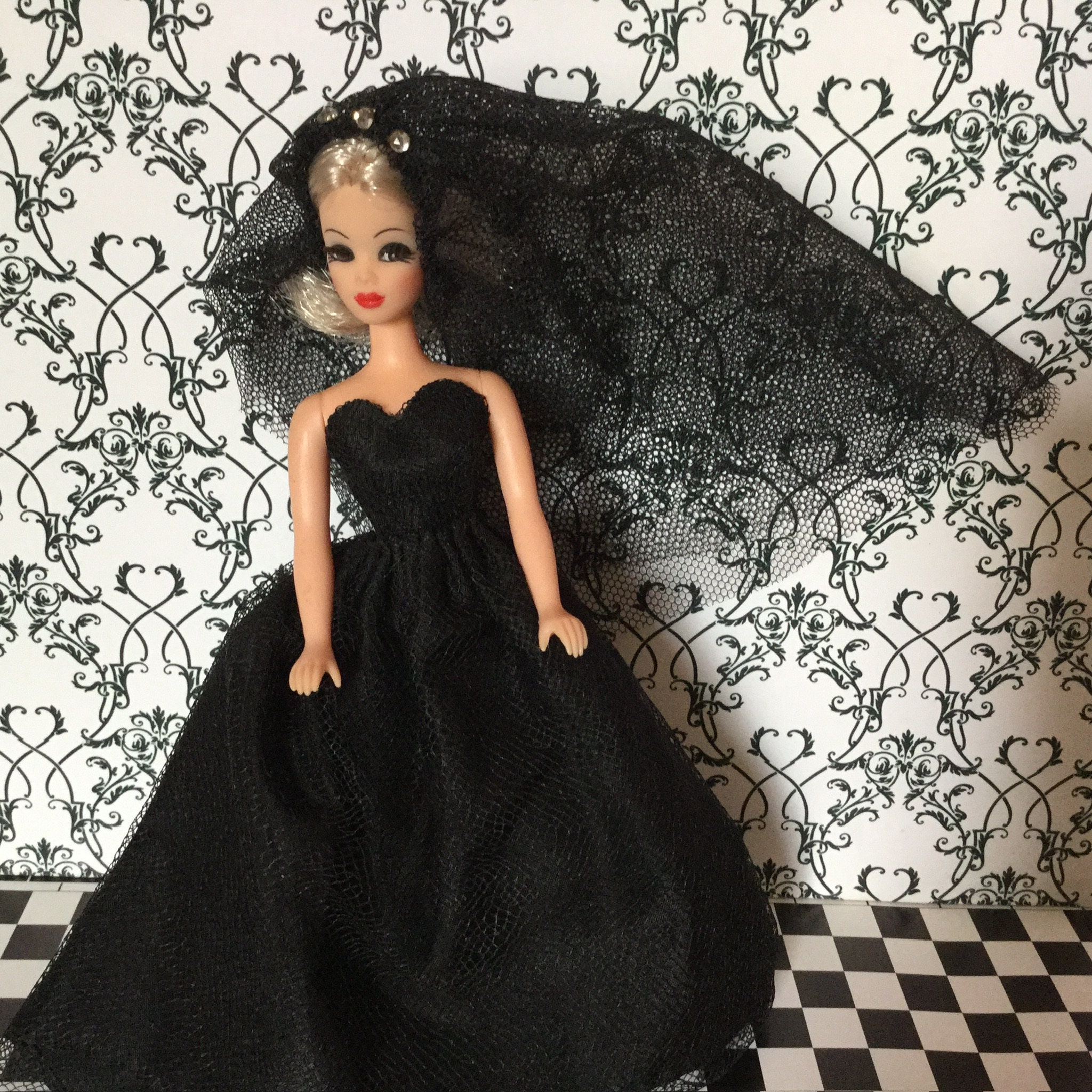 Dawn Pippa Doll LE Outfit Black Wedding - Etsy