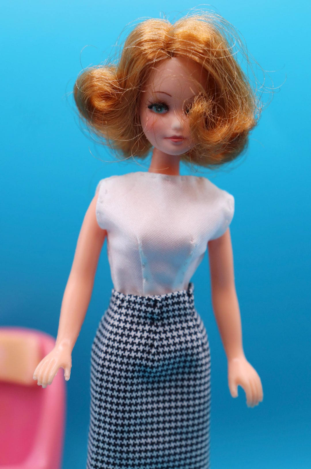 Dawn Pippa Doll Outfit Puppytooth Cotton and Taffeta - Etsy