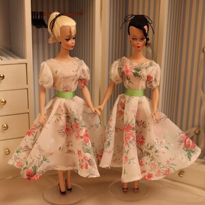 Blossoms Small and Large Bild Lilli Doll Dress ( No Doll) - Etsy