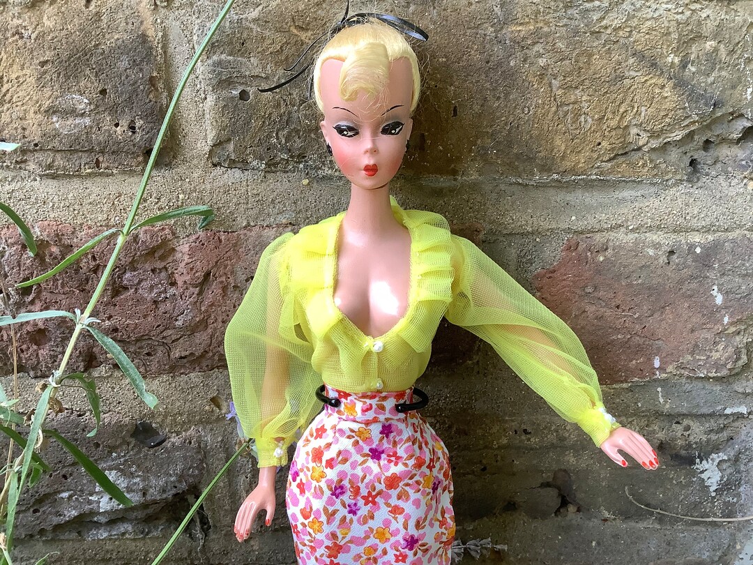 July Small And Large Bild Lilli Doll Tight Skirt Blouse No Doll Etsy