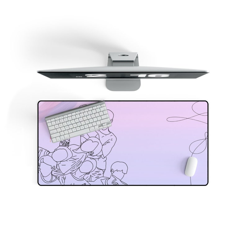 BTS Desk Mat - Etsy