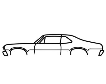Metal Chevy Nova Wall Art - Etsy